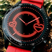 Neon Hearts Watch Face - HUAWEI Themes & Watch Faces
