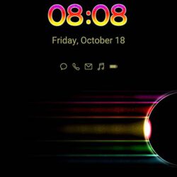Laser Lanes AOD | Themes & Watch Faces