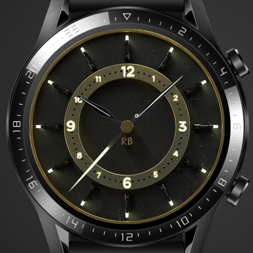 Golden Business Watch Face - HUAWEI Themes & Watch Faces