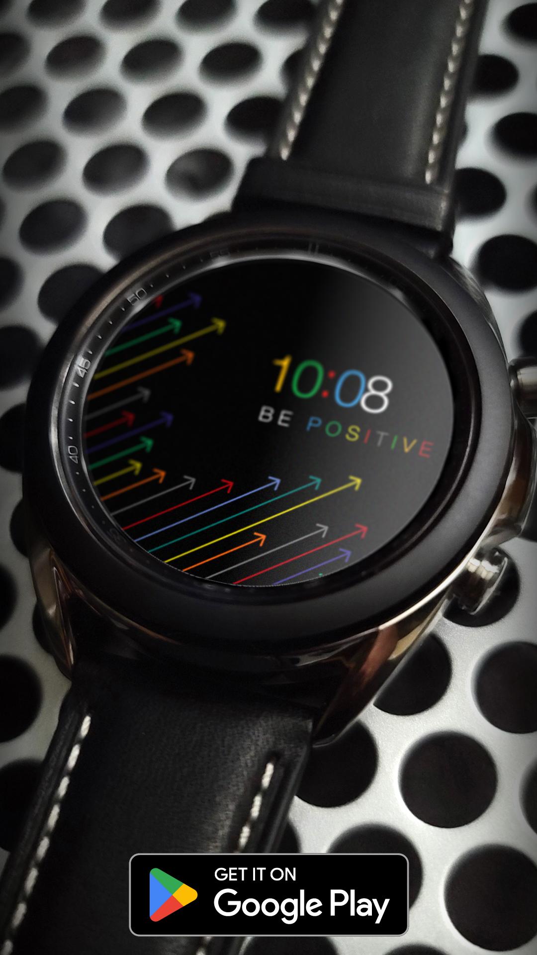Be Positive Watch Face for WearOS and Huawei | Themes & Watch Faces